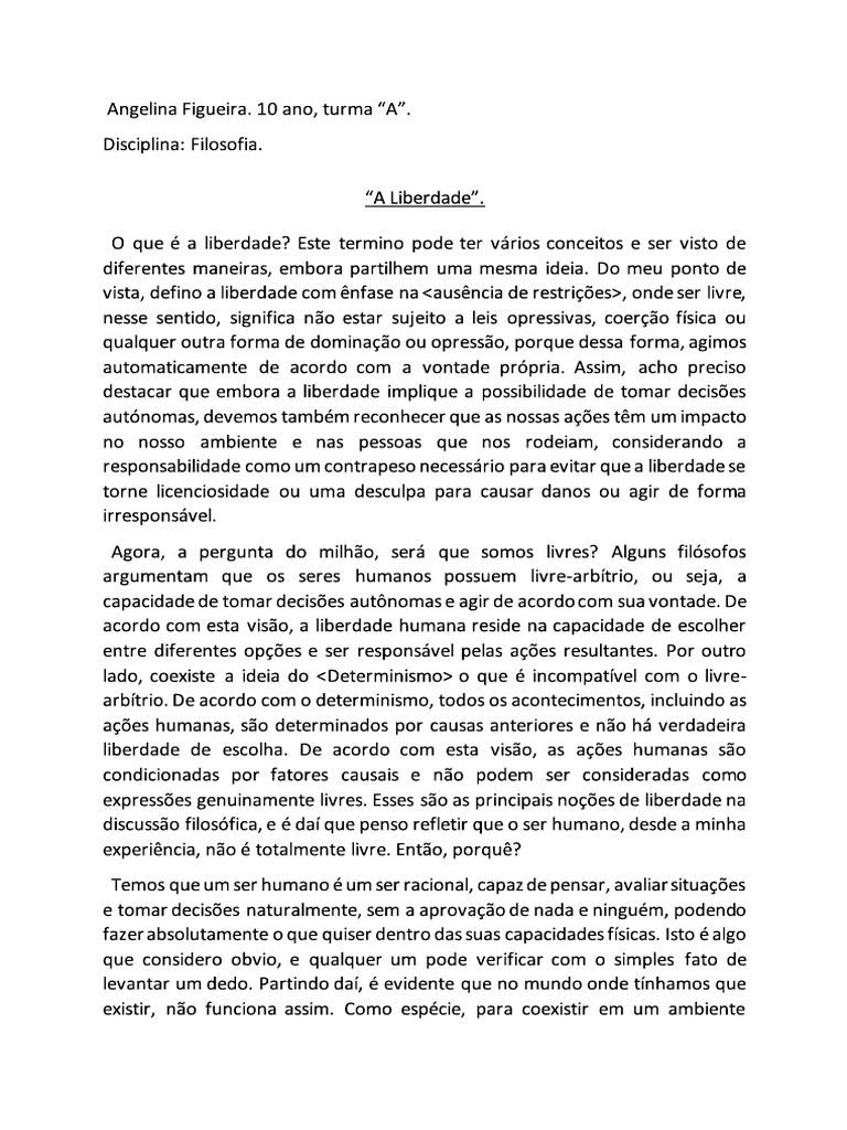 Liberdade | PDF