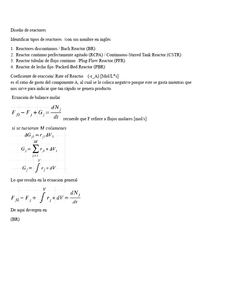 Resumen de Reactores | PDF | Tecnología