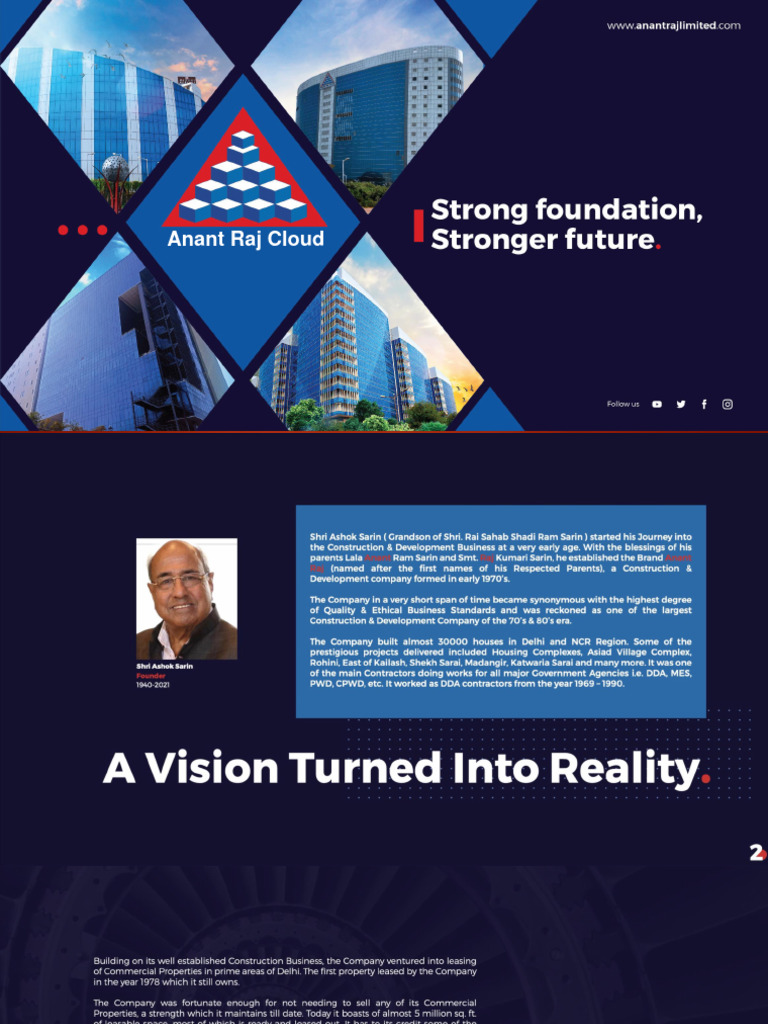 Anant Raj Cloud Data Center Pdf Data Center Computing