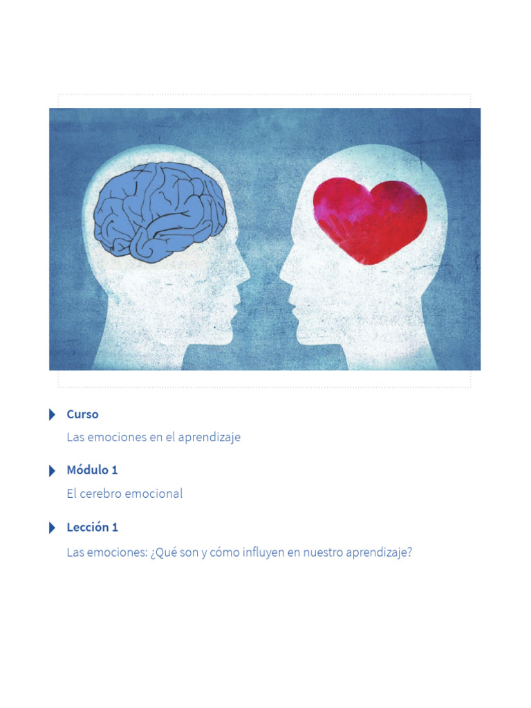 Las Emociones Qué Son Y Cómo Influyen En Nuestro Aprendizaje