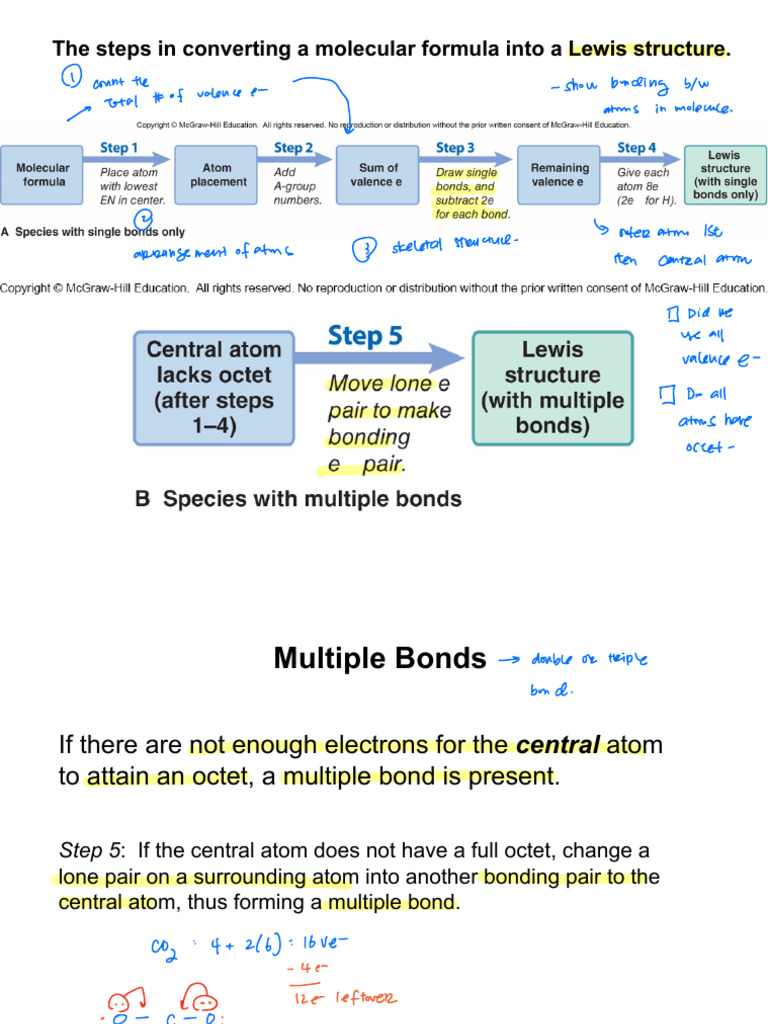 VSEPR Lecture Notes | PDF | Chemical Polarity | Molecular Orbital