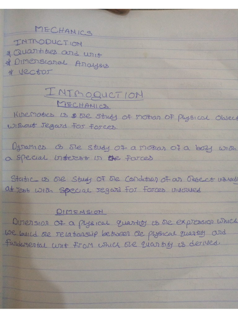 Physics Note .. | PDF