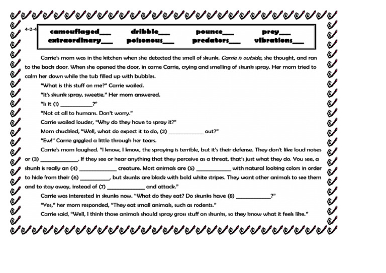 G4T202 Cloze Competition | PDF