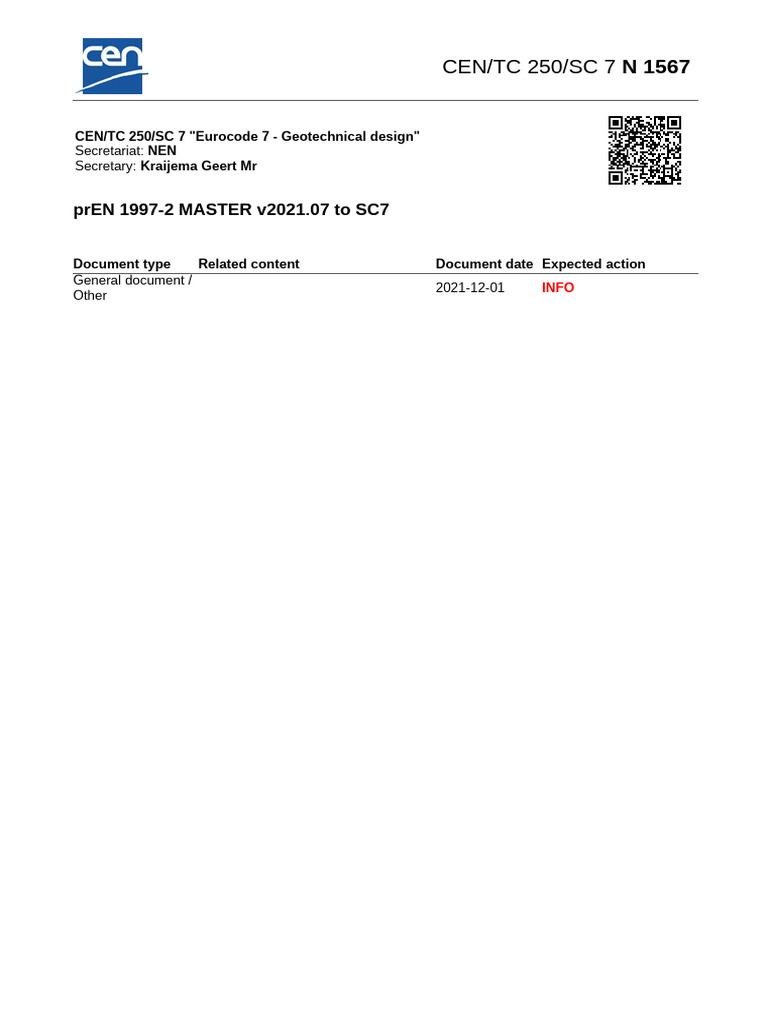 EC-7. Parte 2. Ground Properties - CEN-TC250-SC7_N1506_prEN_1997-2 ...