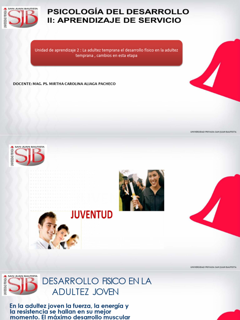 Desarrollo Físico en Adultez Temprana | PDF | Adultos | Alcoholismo