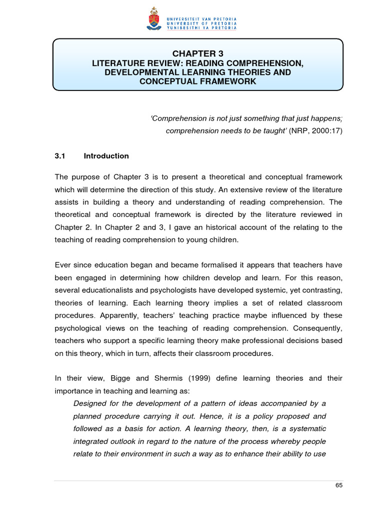 03chapter3 | Download Free PDF | Reading Comprehension | Learning