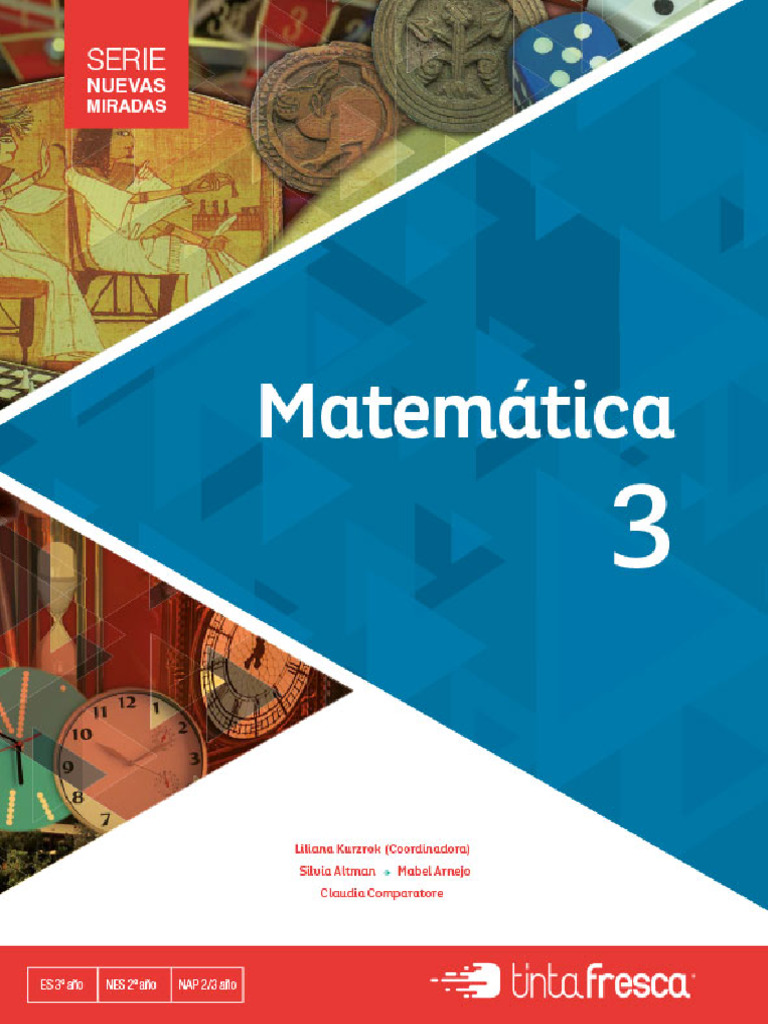 Matematica 3 Serie Nuevas Miradas Tinta Fresca 2 PDF Free | PDF