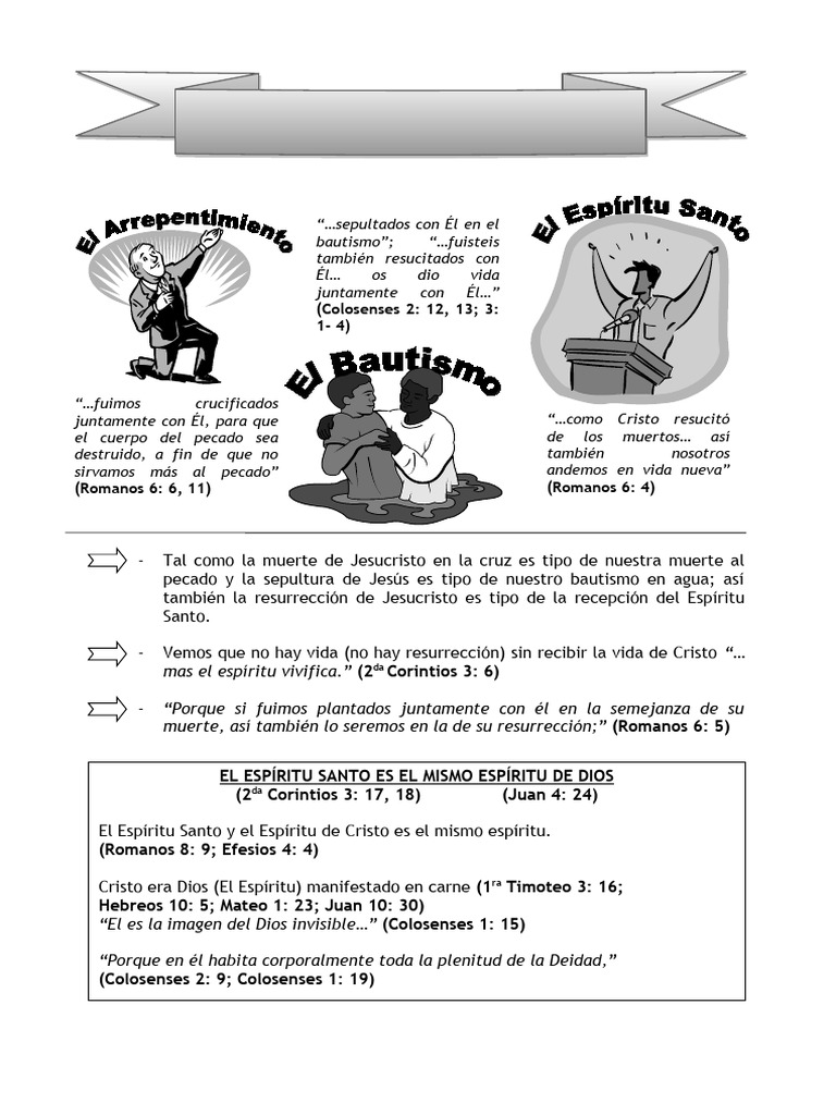 Ense+ Anza # 10 - El Esp+¡ritu Santo | Descargar gratis PDF | espíritu Santo | Cristo (título)