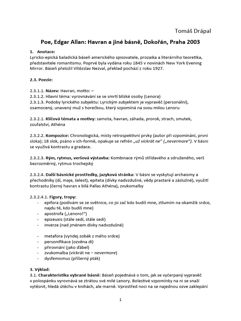 Havran | PDF