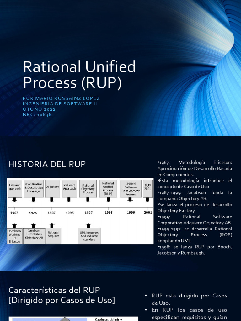 4 Unidad2 RUP | PDF | Software | Ingeniería de software