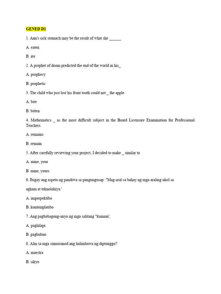 General Education Notes Day 1-4 | PDF | Psychology | Philippines General Education Notes Day 1-4 | PDF | Psychology | Philippines