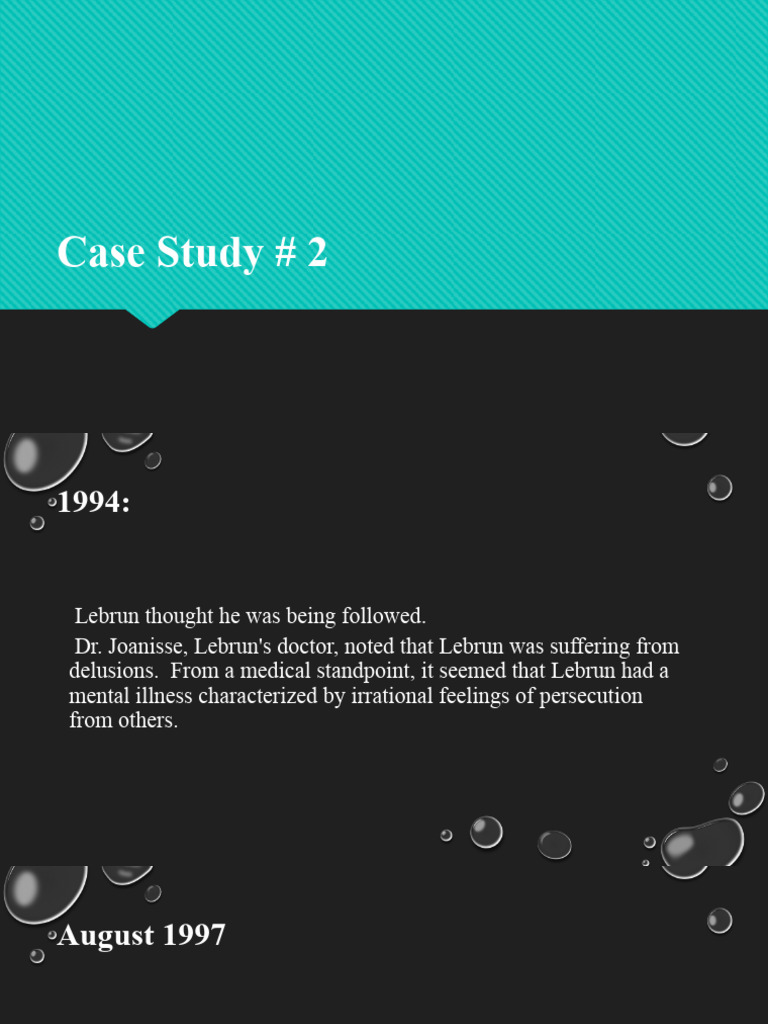 Case Study # 2 | Download Free PDF | Sociology | Behavior