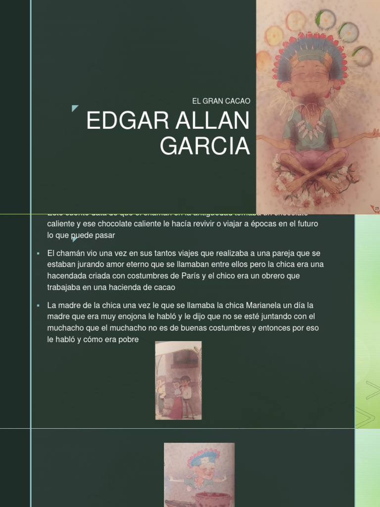 Danny Said Cruz Cuento El Gran Cacao | PDF