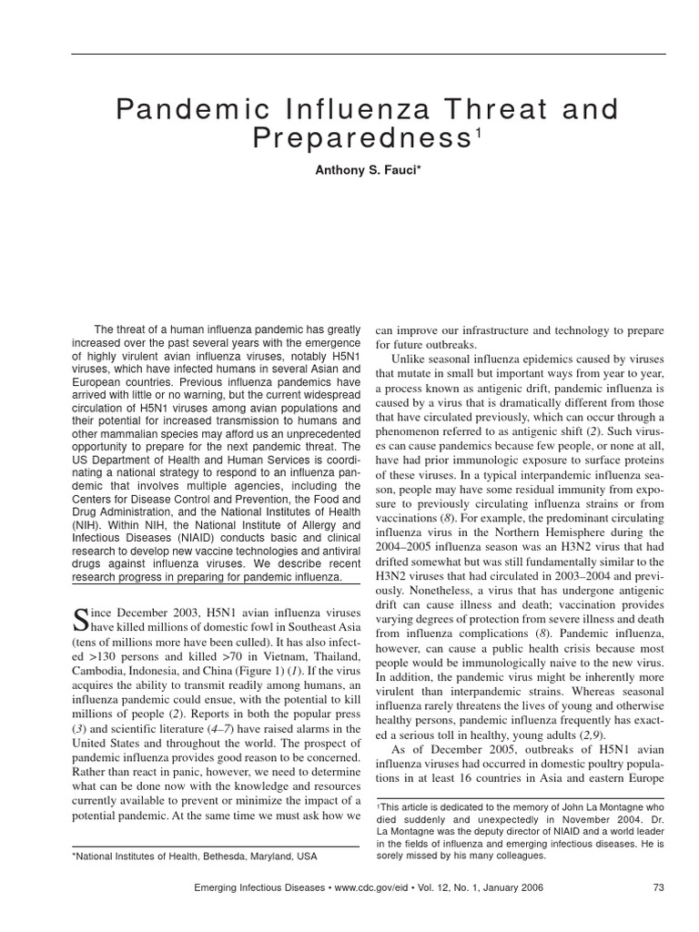05-0983 | Download Free PDF | Influenza A Virus Subtype H5 N1 | Influenza