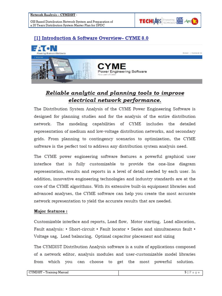 Cymdist - Training Manual - 9-11APR2017 | PDF | Transformer | Computer File