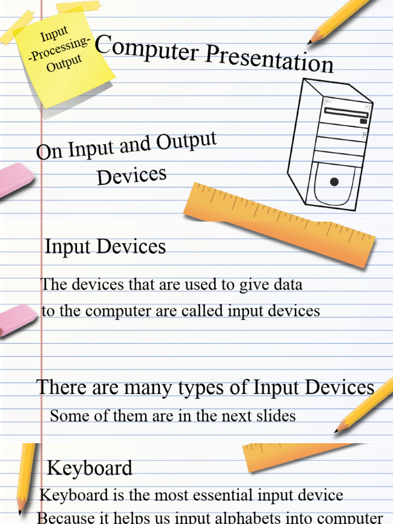 Computer Presentation | PDF | Input/Output | Computer Hardware