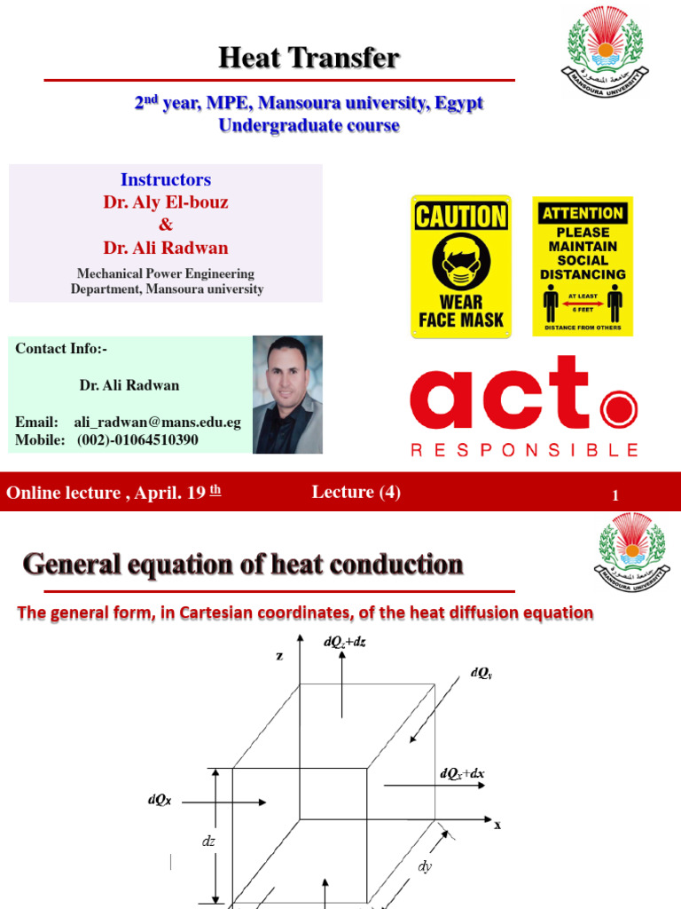 Lecture-4 - Heat Transfer | PDF | Heat Transfer | Heat Lecture-4 - Heat Transfer | PDF | Heat Transfer | Heat
