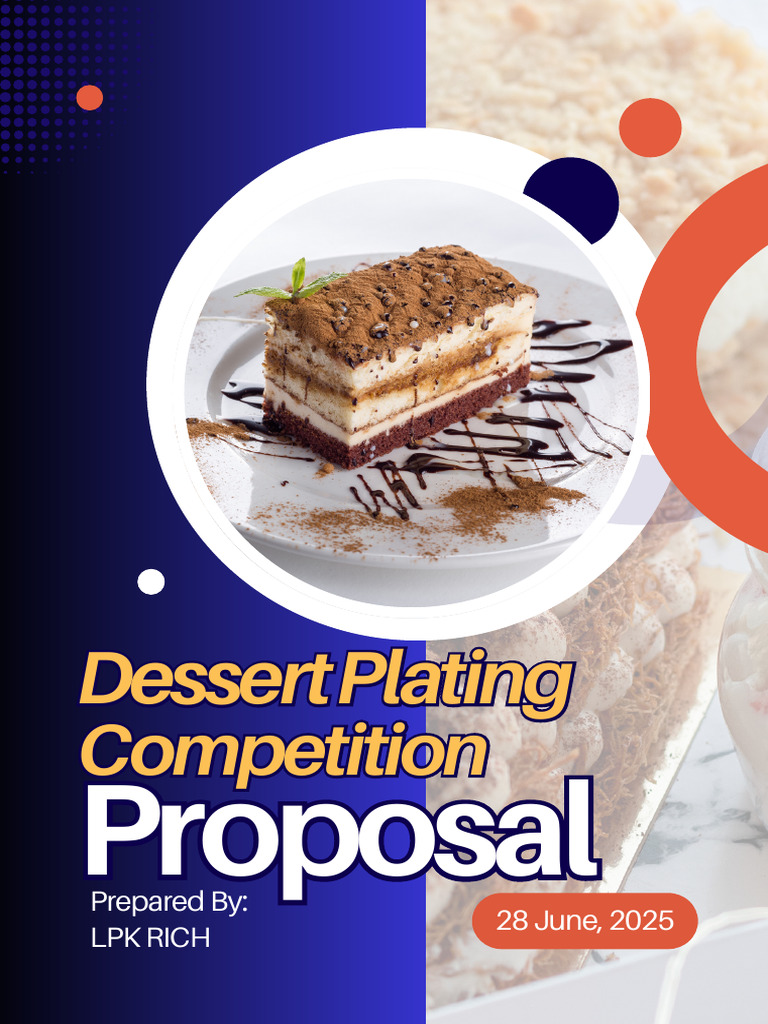 Plating Dessert Competition | PDF