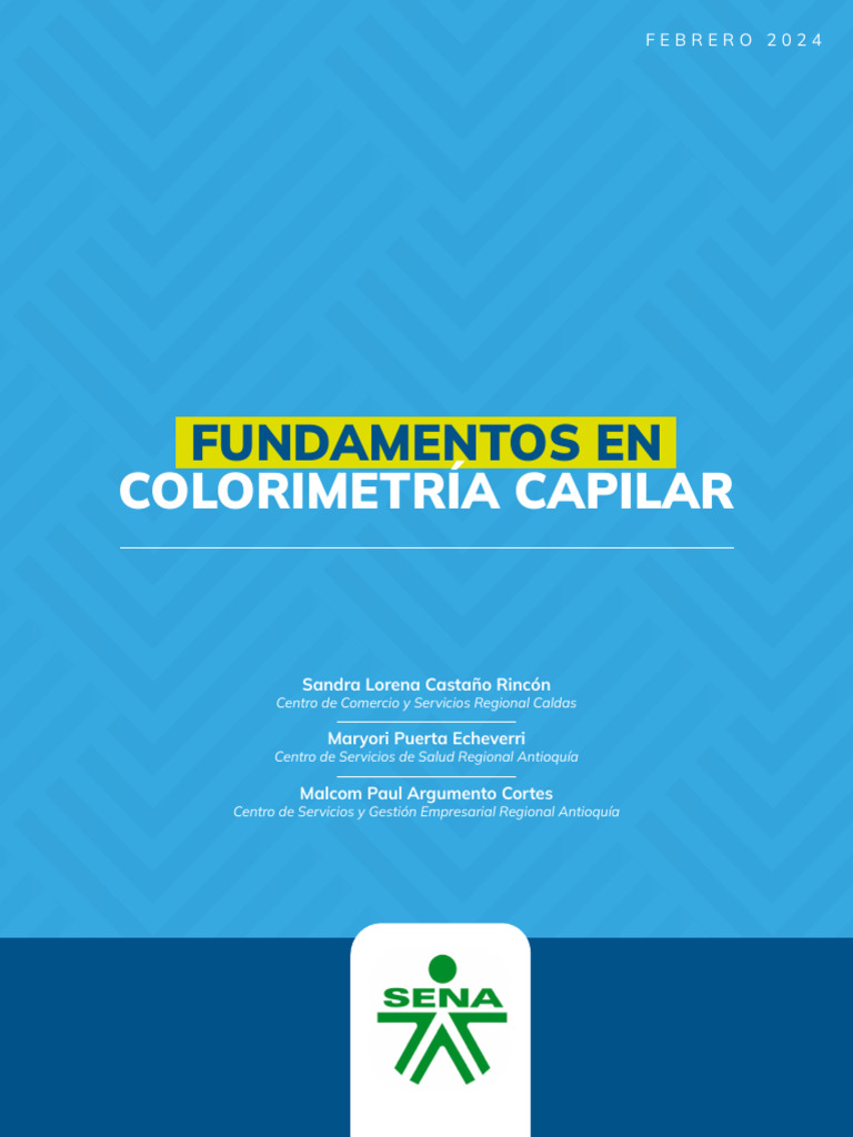 Fundamentos de Colorimetría Capilar | PDF | Color | Amarillo