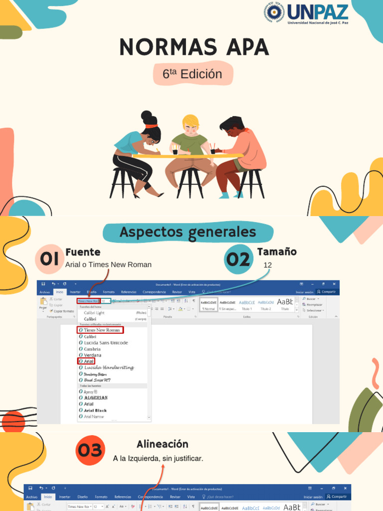 Normas APA 6ta Edición: Citas y Referencias | PDF