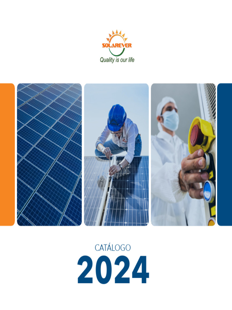 Catálogo Solarever 2024 (Oficial) | PDF | Fotovoltaica | Panel solar
