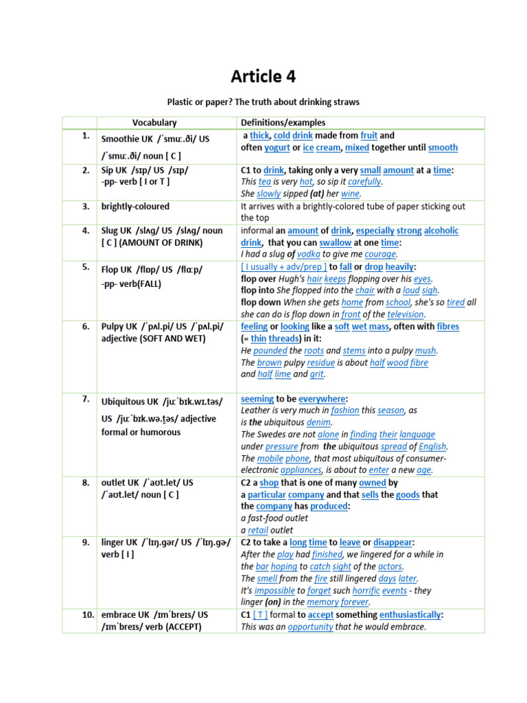 Article 4 | PDF | Drink