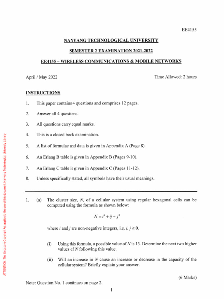 IE4155 2021-2022 Semester 2 | PDF