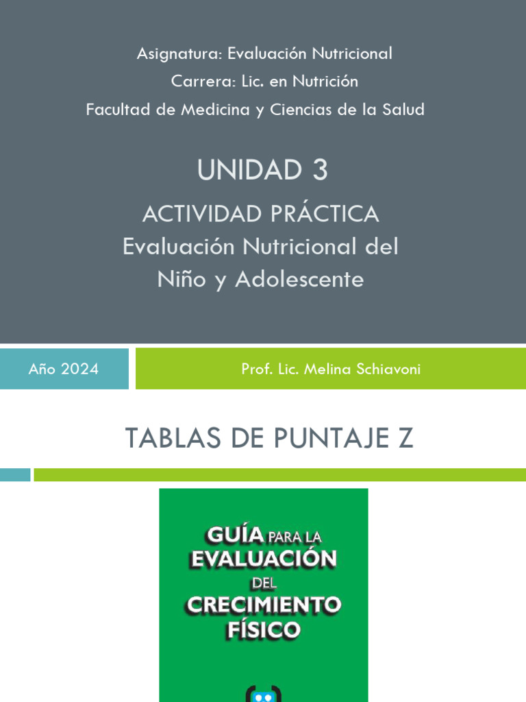 Consigna Actividad Práctica Niño | PDF