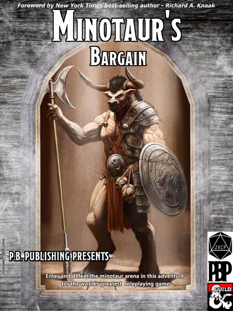 Minotaur's Bargain v1.0 | PDF | Dungeons & Dragons | Wizards Of The Coast