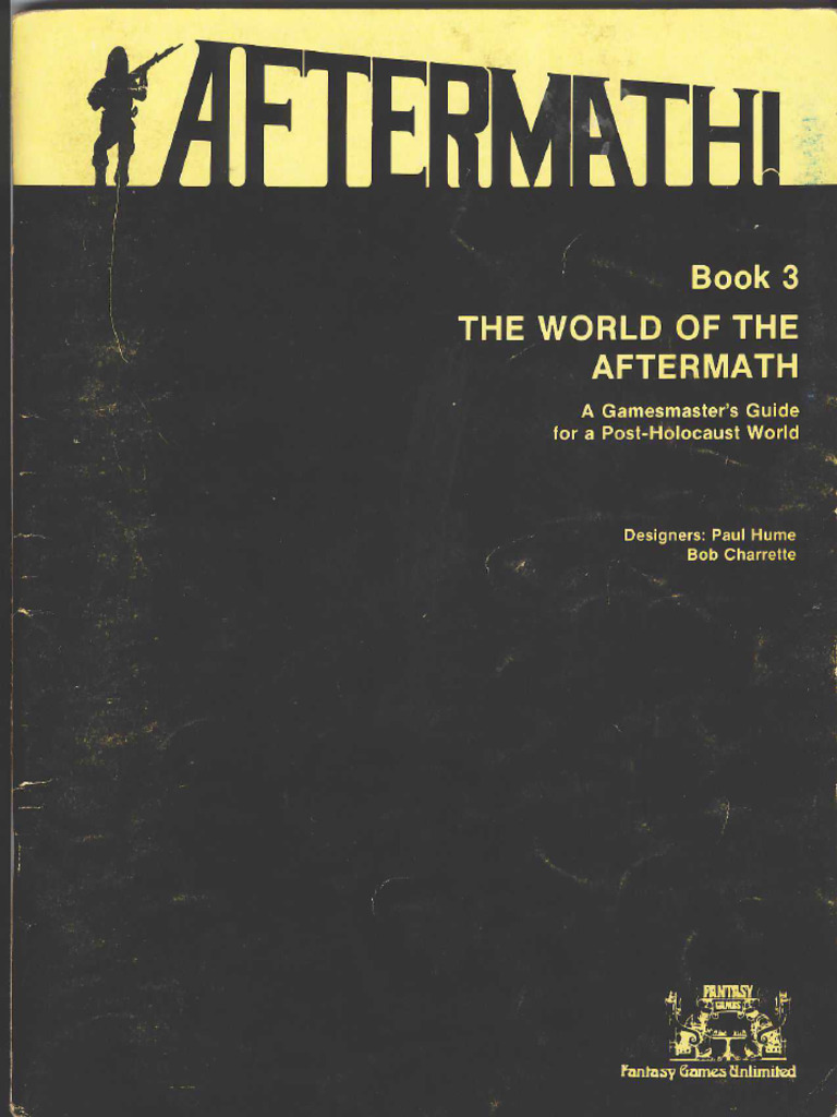 Aftermath the World of the Aftermath | PDF