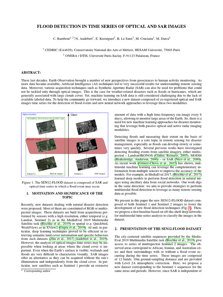 Clement-Rambour SEN12-FLOOD Isprs2020 Final | PDF | Remote Sensing ... Clement-Rambour SEN12-FLOOD Isprs2020 Final | PDF | Remote Sensing ...