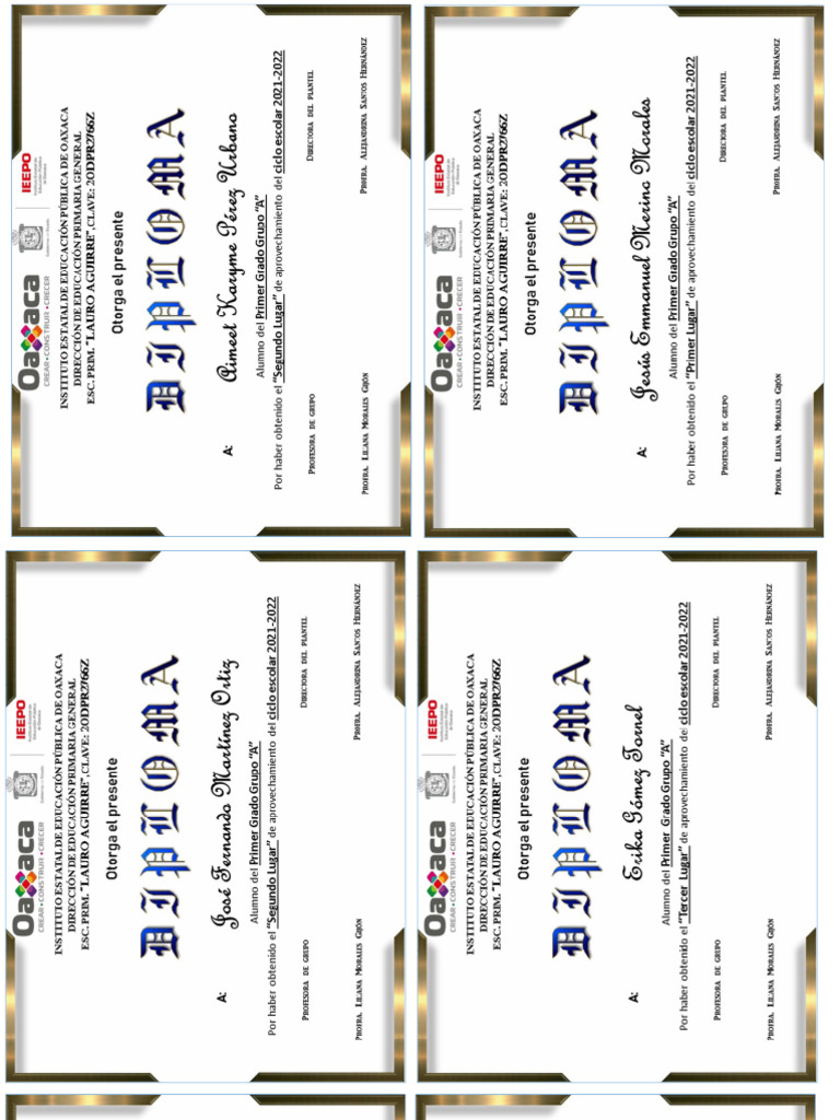 Diplomas Tabloide | PDF