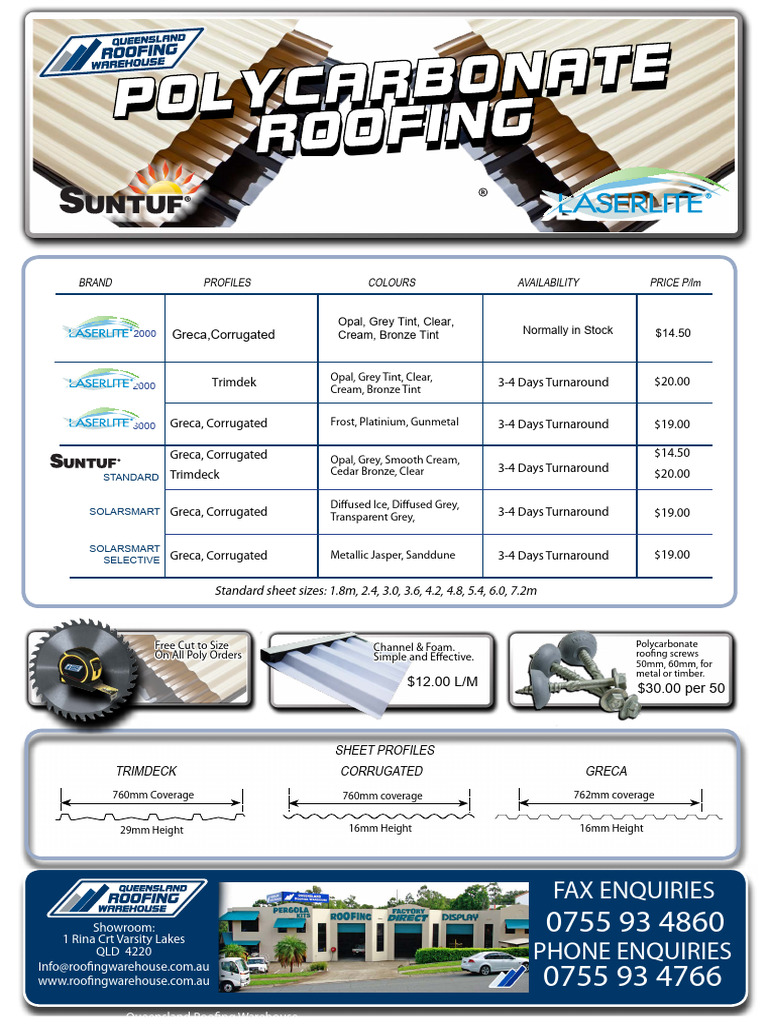 Polycarb | PDF | Building Materials | Materials