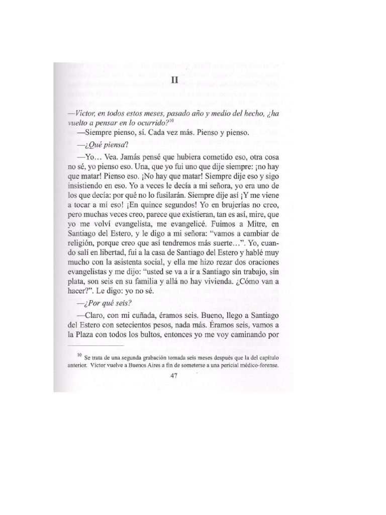 El Patrón. Radiografía de Un Crimen (Apartado II) | PDF