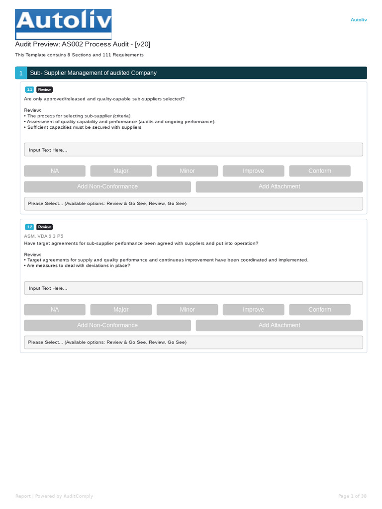 AS002 Appendix A4 | Download Free PDF | Audit | Calibration