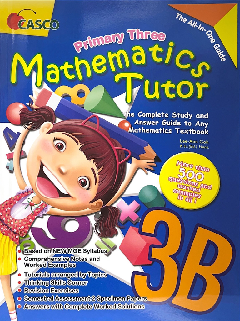 Casco-Mathematics-Tutor-Primary-3B Only Textbook | PDF
