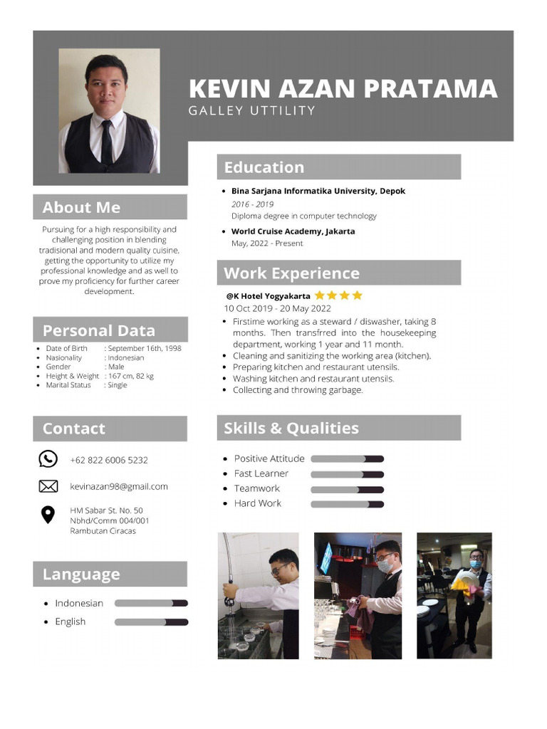 New CV Kevin Azan | PDF