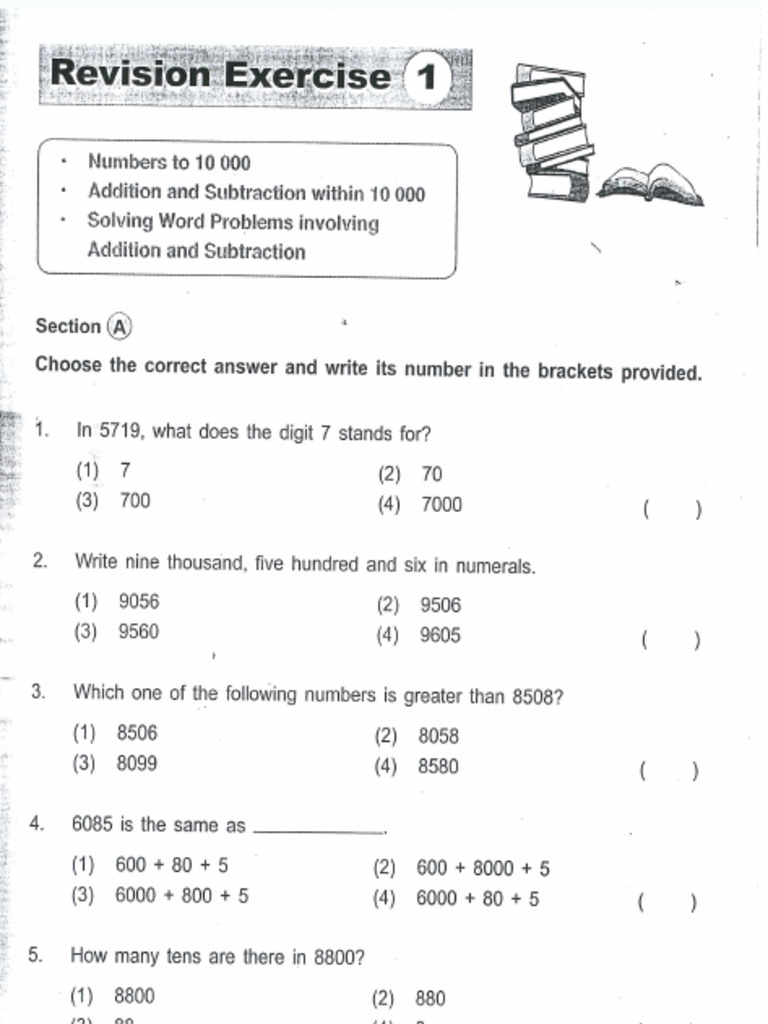 Revision Exercise 1 | PDF