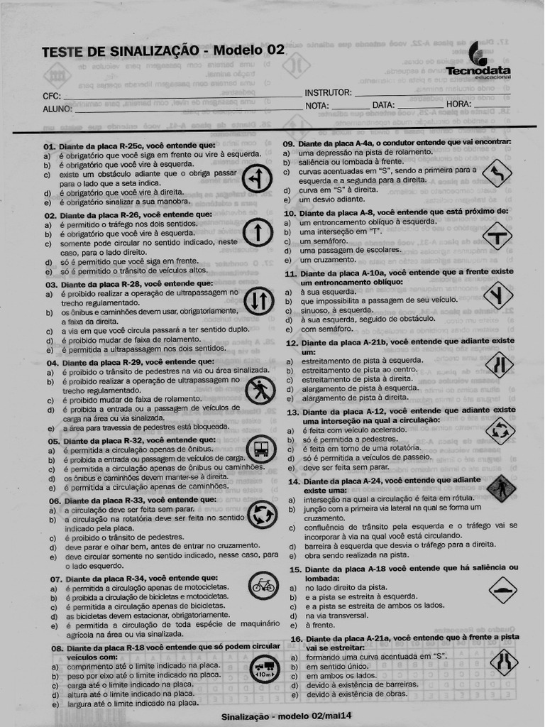 Sinaliz 2 Placas | PDF