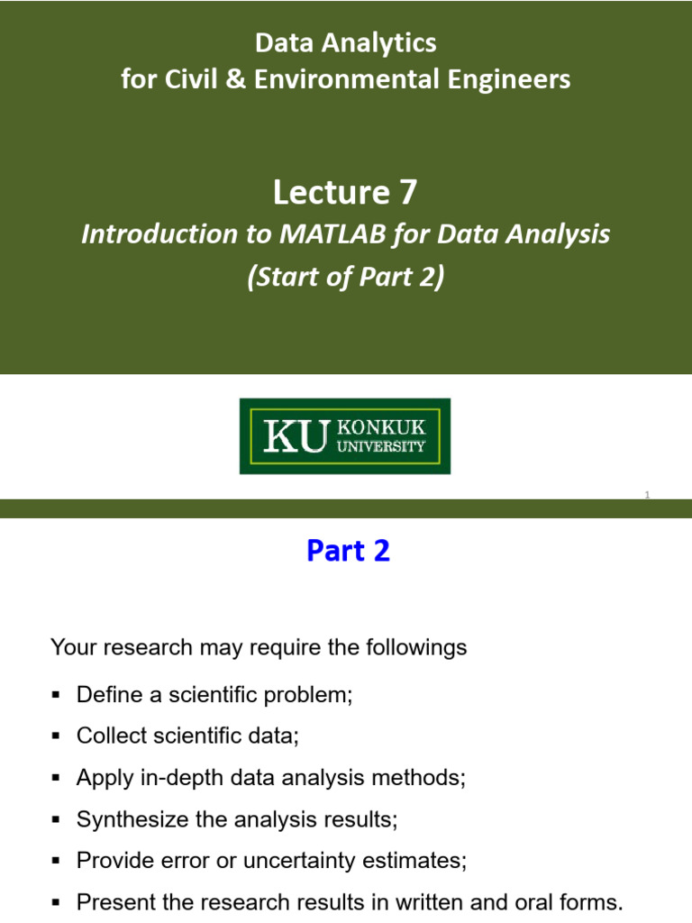 Lecture 7 - Part 2 | PDF | Regression Analysis | Time Series