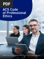 Bcs Code of Conduct | PDF | Finance & Money Management