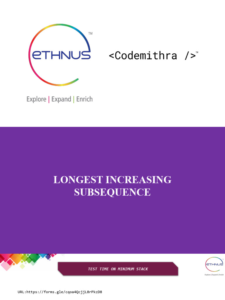 Longest Increasing Subsequence Explained | PDF | Dynamic Programming | Algorithms