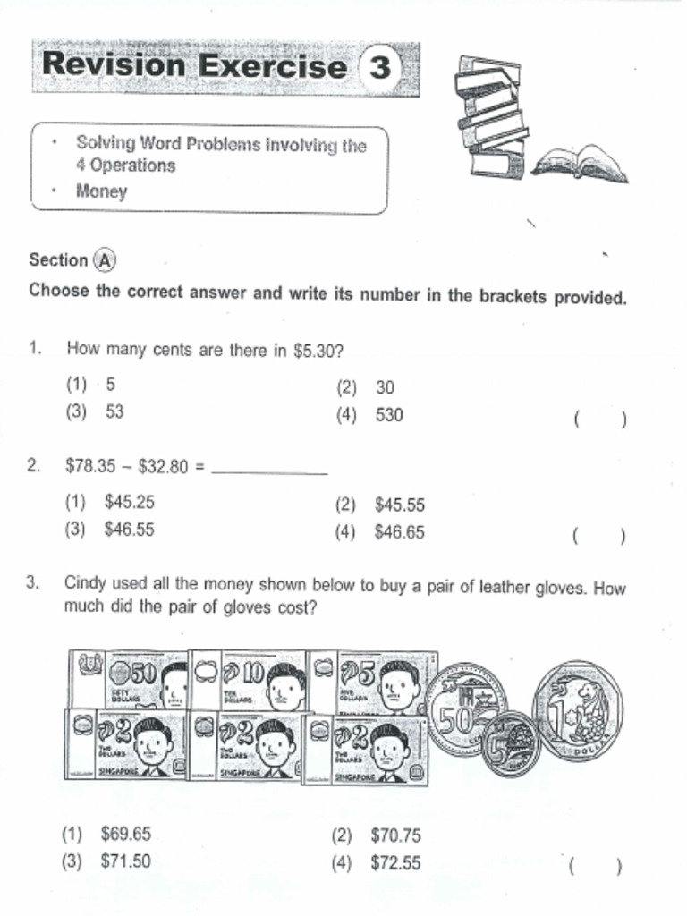 Revision Exercise 3 | PDF
