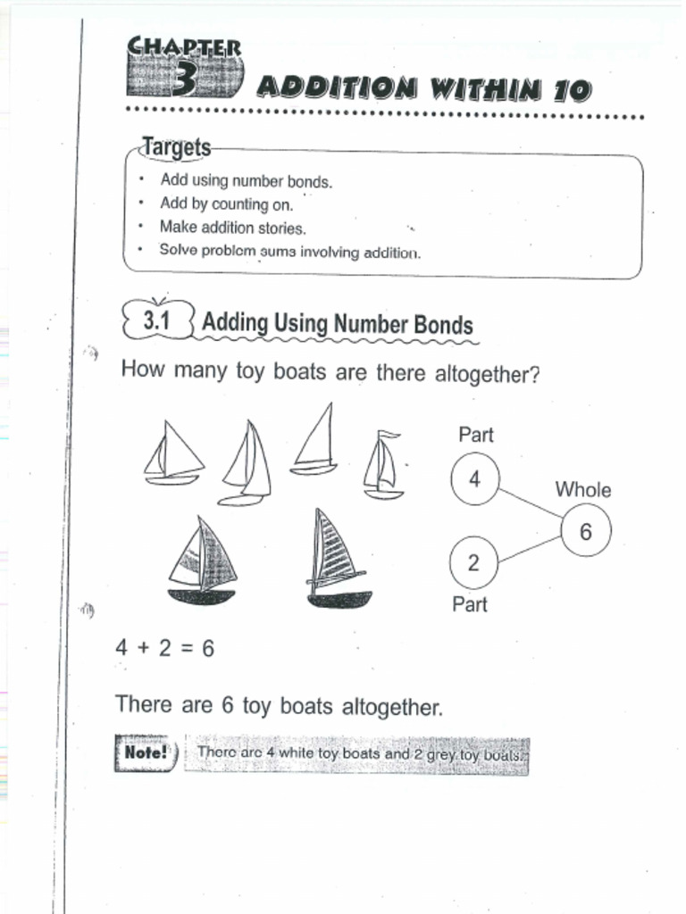 Chapter 3 Addition Within 10 | PDF