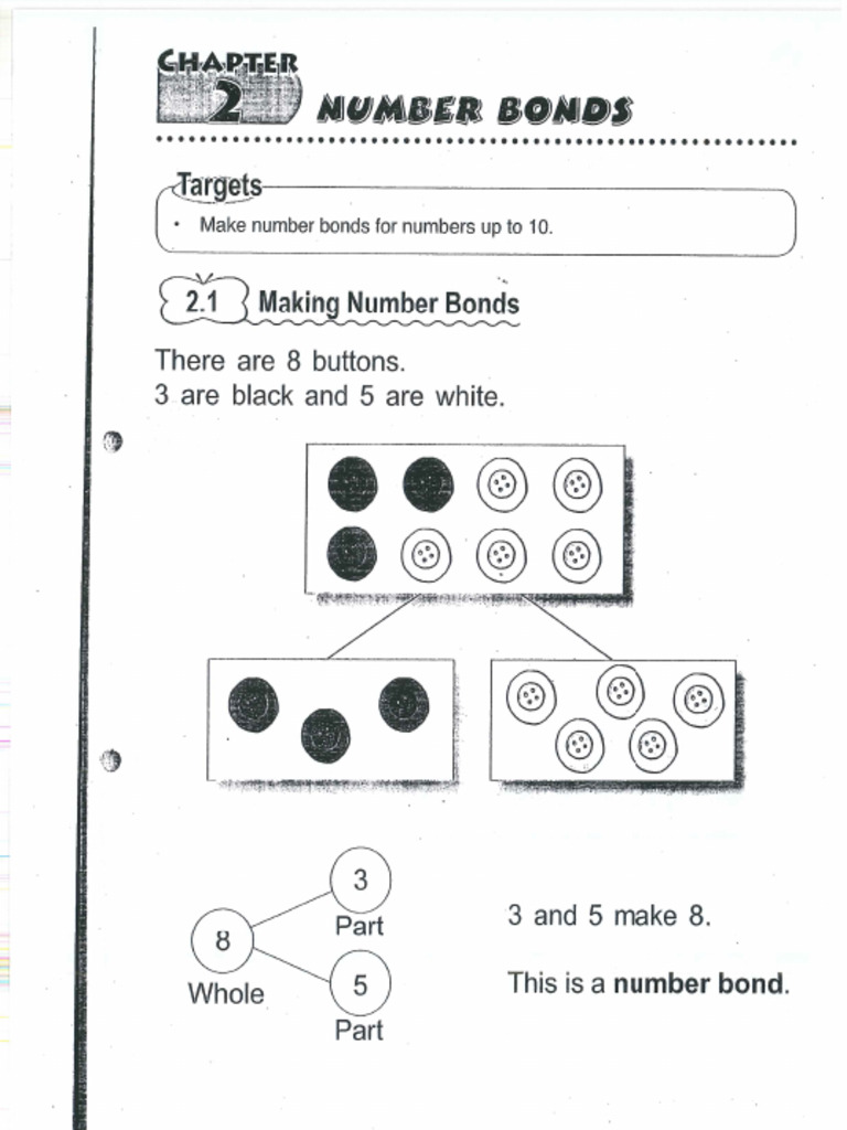 Chapter 2 Number Bonds | PDF