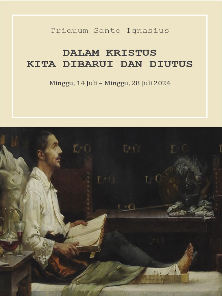 Triduum Santo Ignasius 2024 | PDF | Filsafat | Agama & Spiritualitas