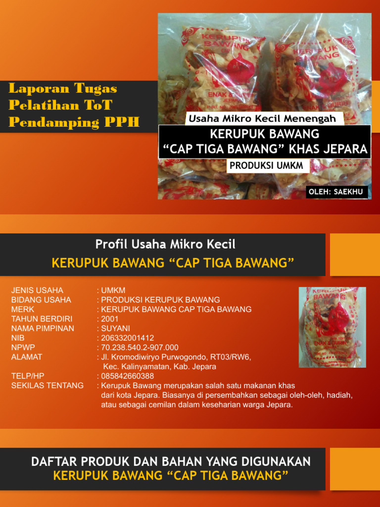 Krupuk Bawang | PDF