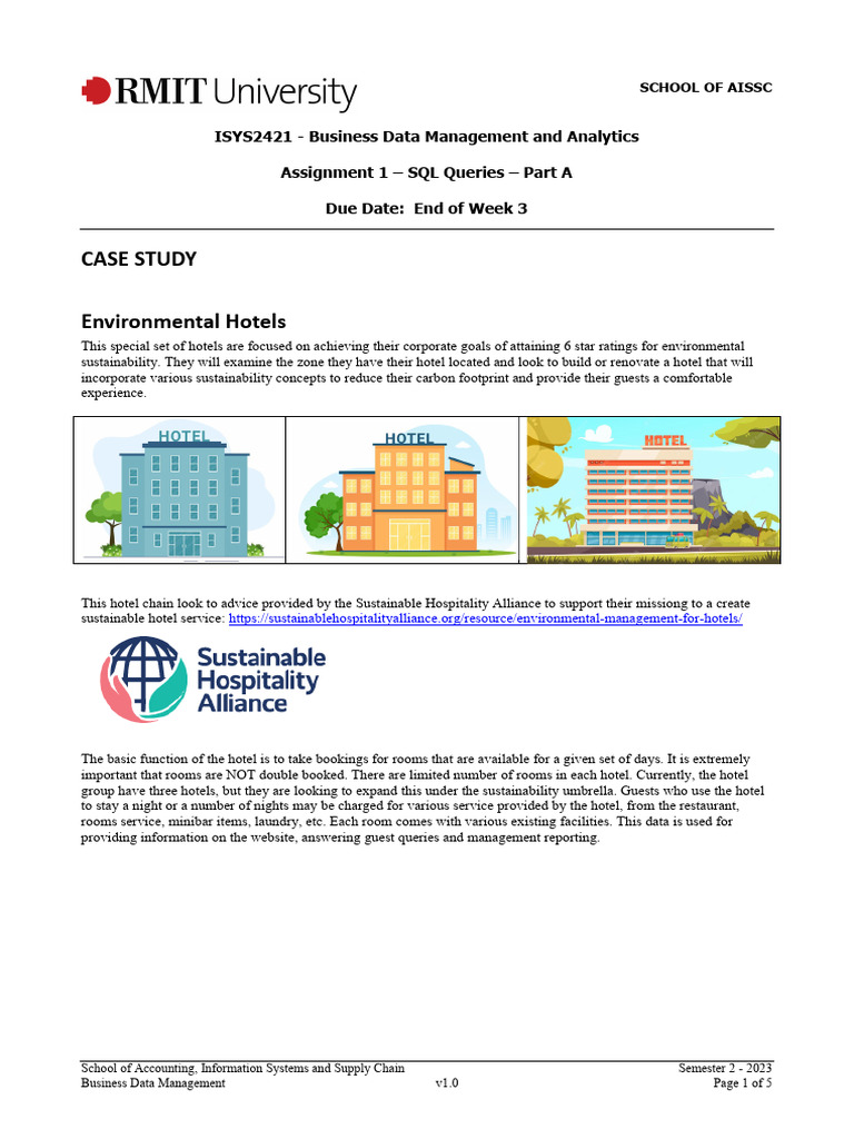 2023 s2 DB A1a SQLQueries | PDF | Databases | Sql