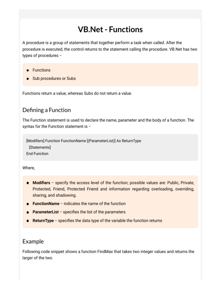 Functions | Download Free PDF | Parameter (Computer Programming) | Software Development