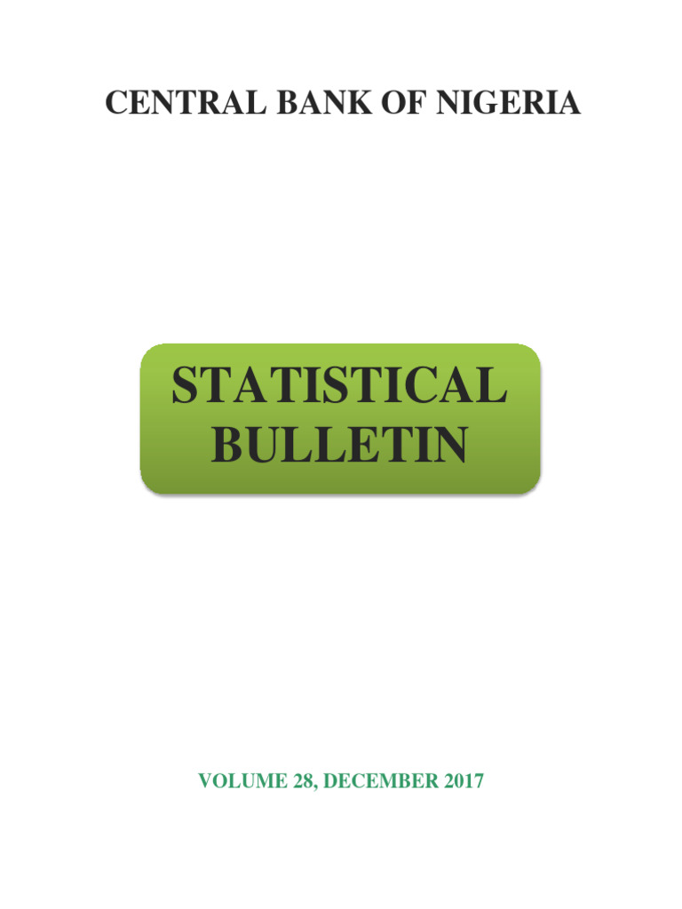 2017 Statistical Bulletin - Explanatory Notes - Final | PDF | Gross ...